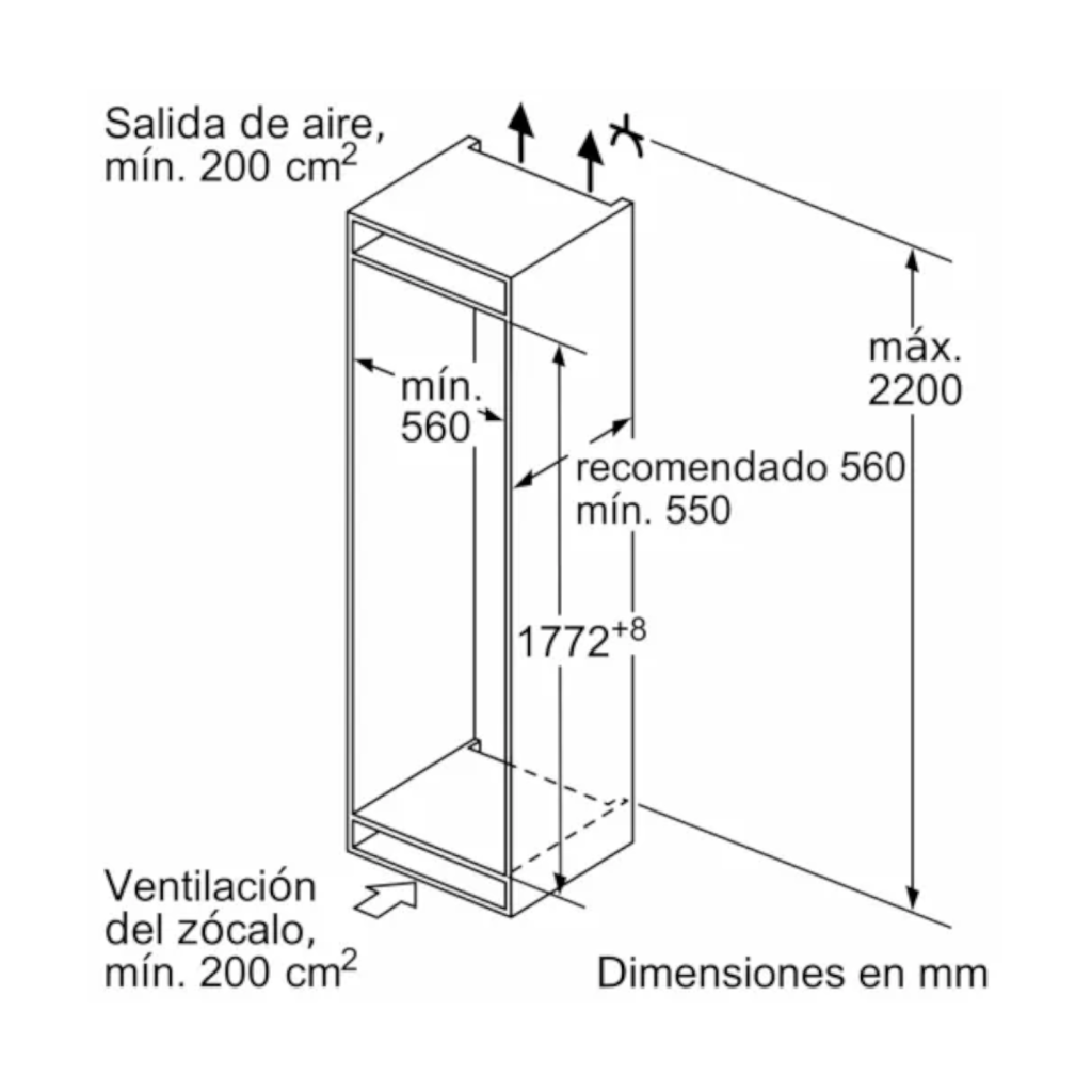 Refrigerador Bosch KIN86AFF0 - Tienda Virtual - Viverebene